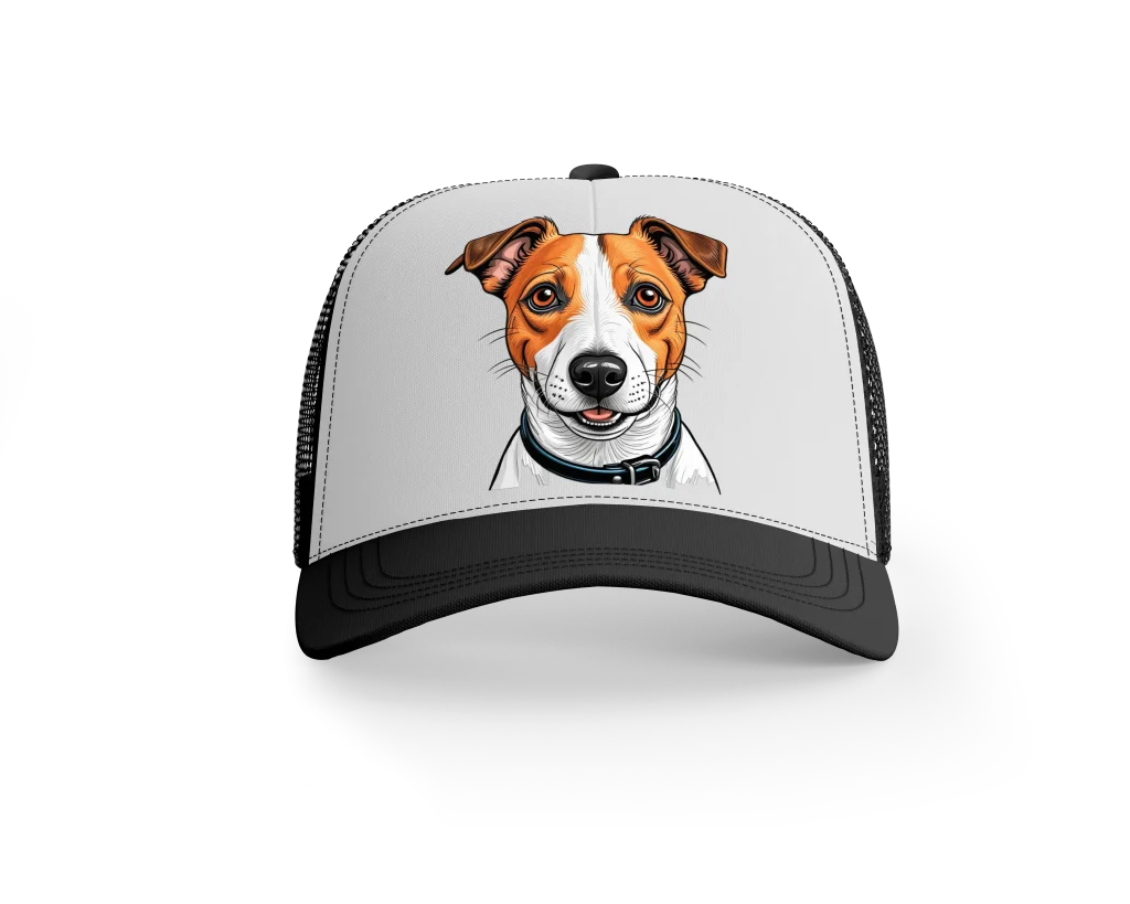Jack Russell Portrait Trucker Cap - Africa Paws